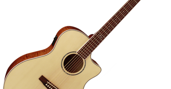 Cort GA-FF-NAT Akusztikus Gitár Elektronikával