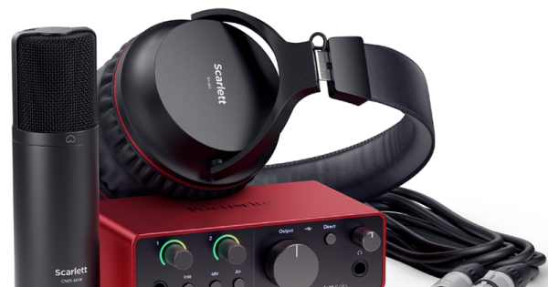 Focusrite Scarlett Solo Studio 4th GEN Hangkártya